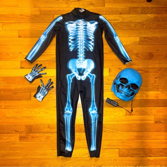 Spirit | Costumes | Skeleton Costume Wlight Up Mask S | Poshmark